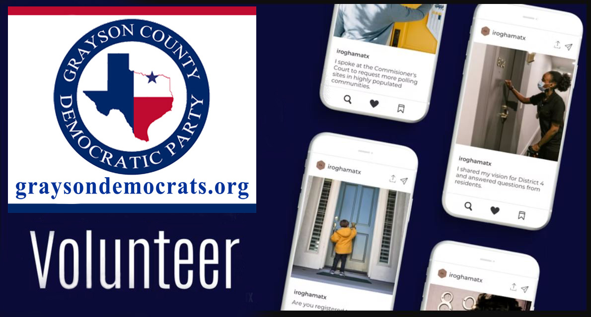 Volunteer - Grayson County Democratic Party