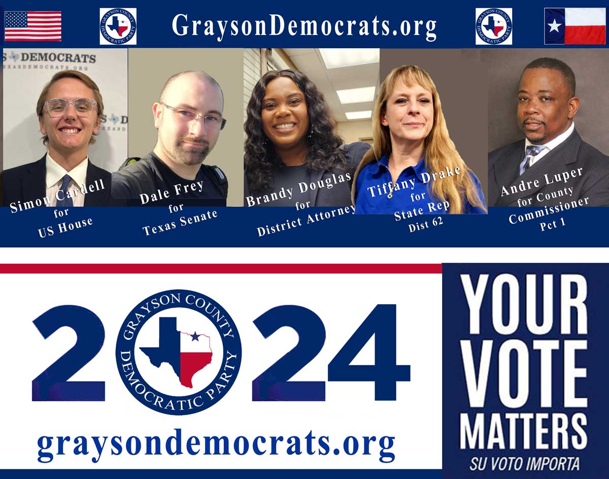 2024 Candidates - Grayson County Democratic Party